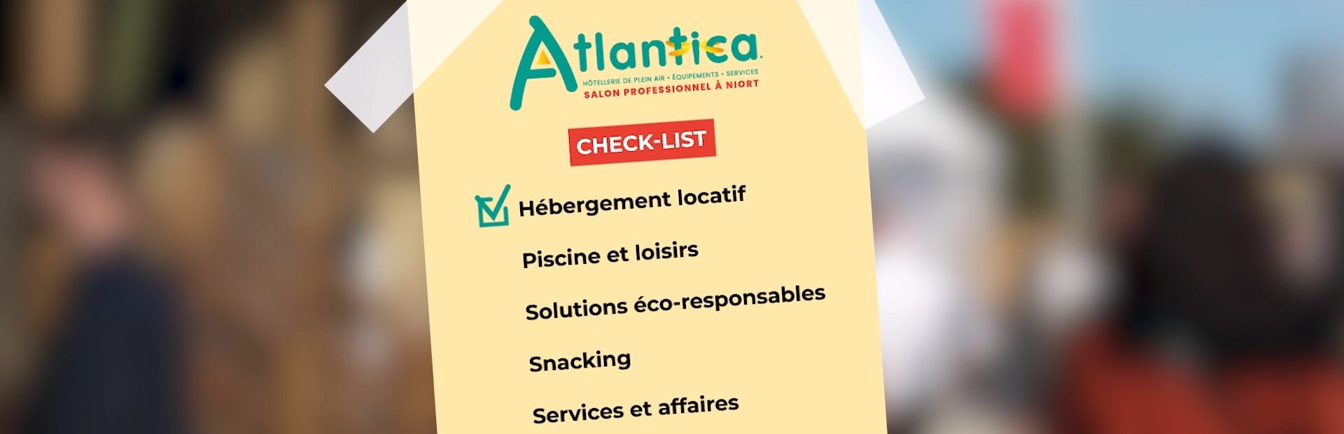 La Check-List de Charlène : les hébergements locatifs - Salon Atlantica